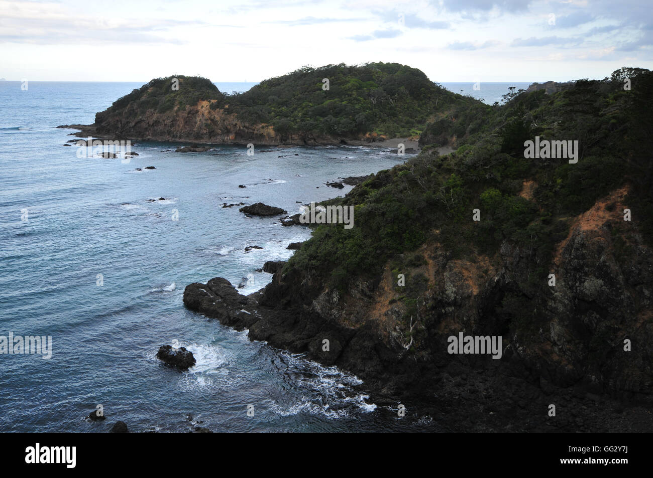 Nz coast rocky beach ocean hi-res stock photography and images - Alamy
