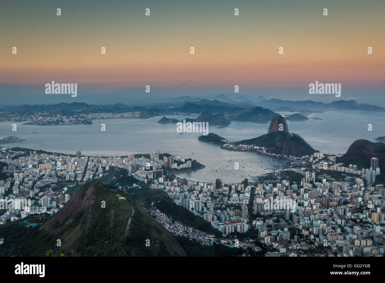 Rio sunset hi-res stock photography and images - Alamy