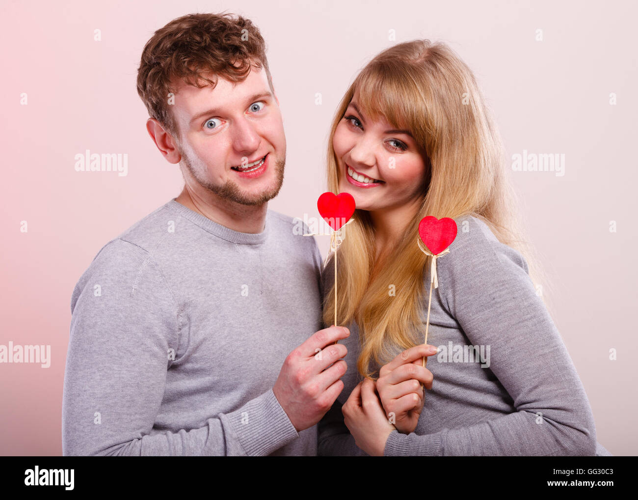 Symbolism love romance relationship family concept. Joyful couple ...