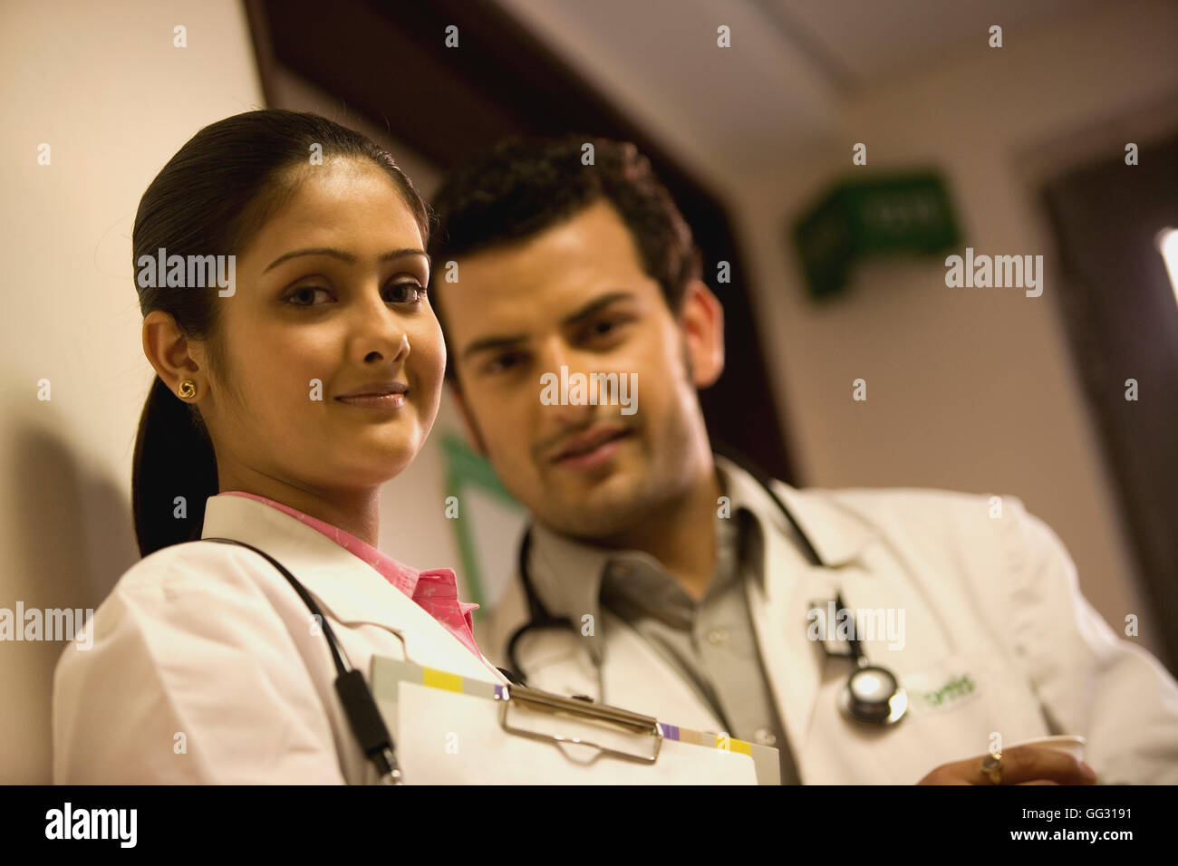 Doctors taking a break Stock Photo - Alamy