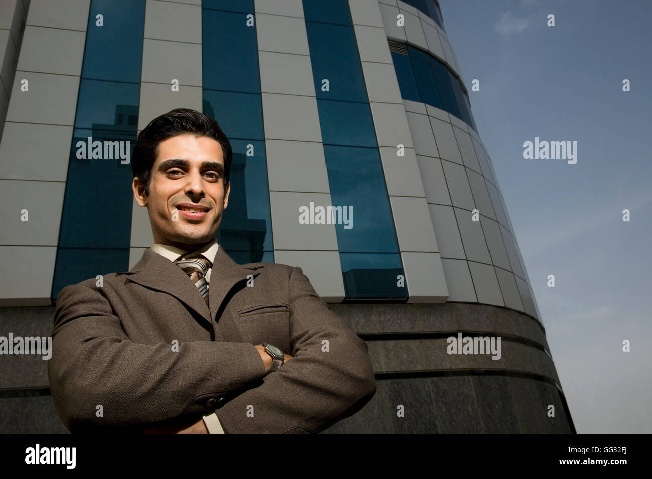 Portrait of an executive Stock Photo - Alamy