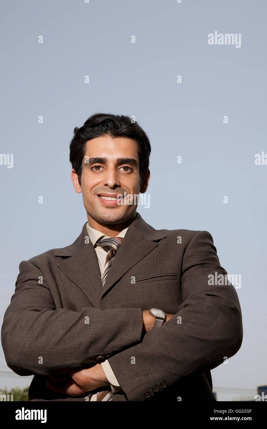 Portrait of an executive Stock Photo - Alamy