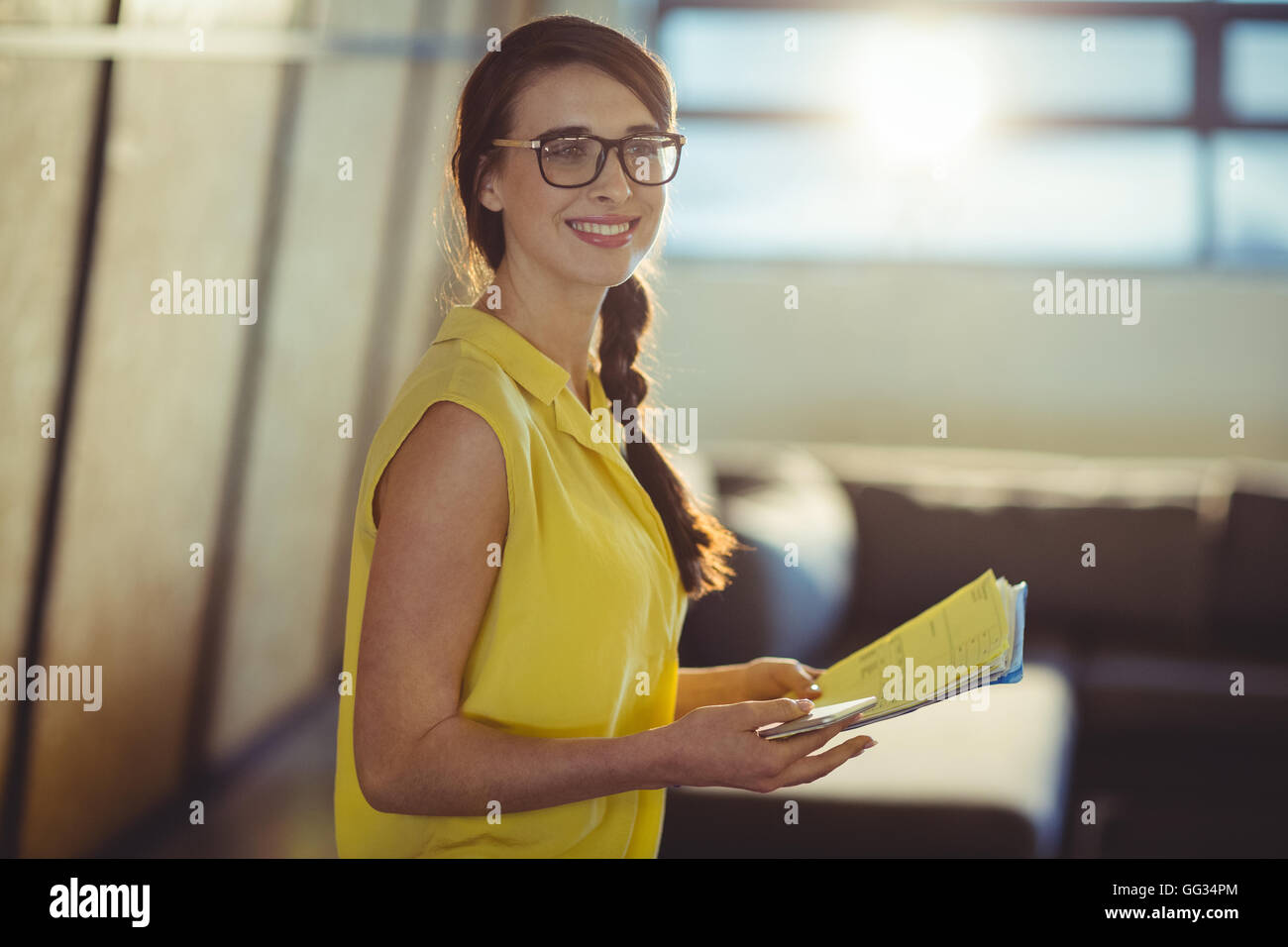 Smart female executive hi-res stock photography and images - Alamy