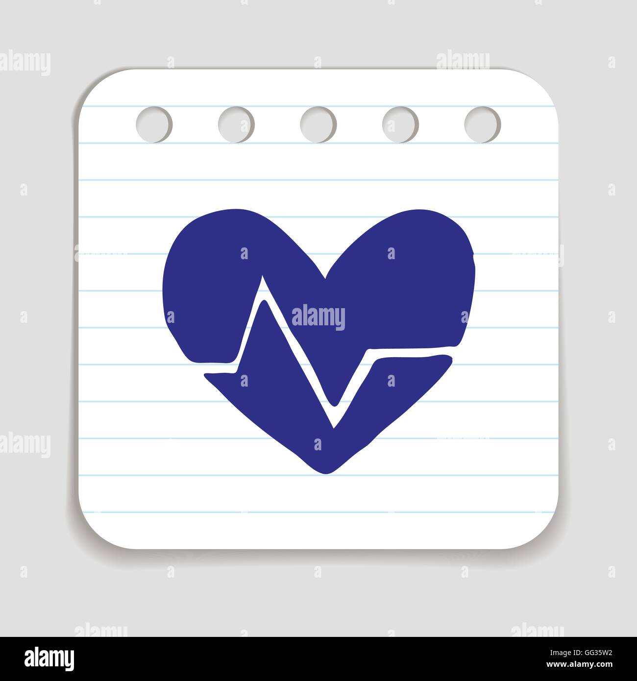 Heart pen drawing hi-res stock photography and images - Alamy