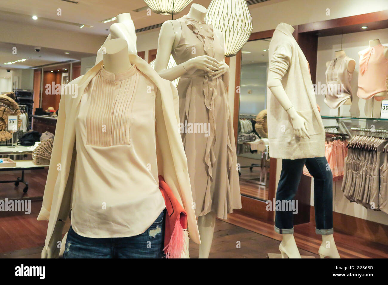 Banana Republic Store Interior, NYC Stock Photo - Alamy