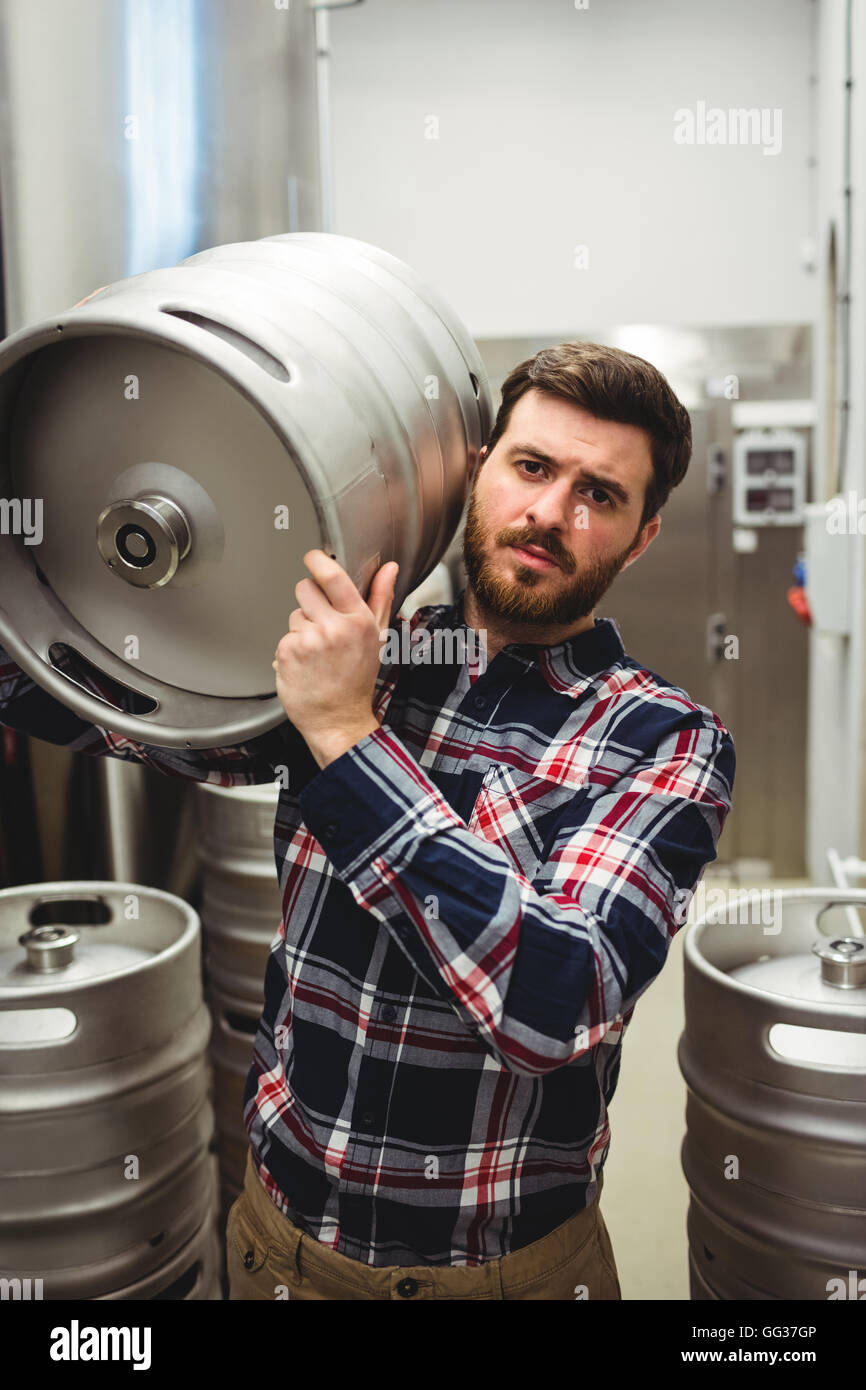 Man carrying beer keg on hi-res stock photography and images - Alamy