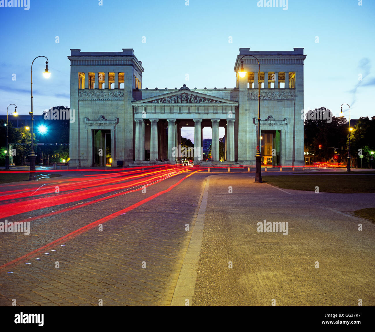 Propylaen Gate, Munich, Germany Stock Photo - Alamy
