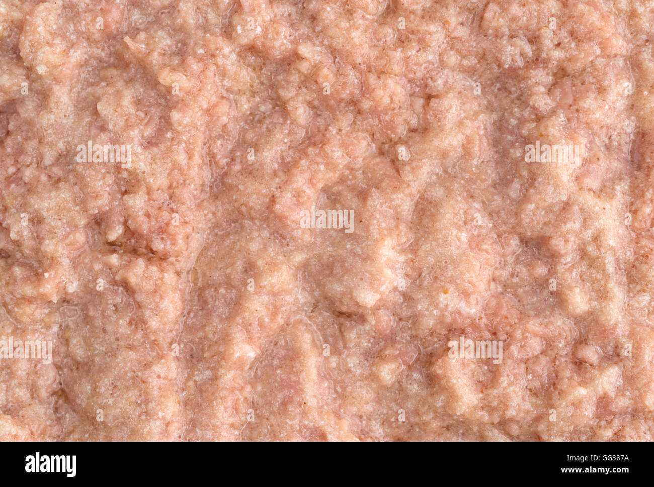 A very close view of deviled ham Stock Photo - Alamy