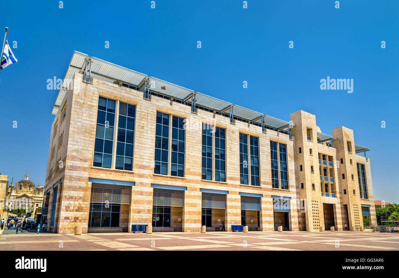 City Hall of Jerusalem Stock Photo - Alamy