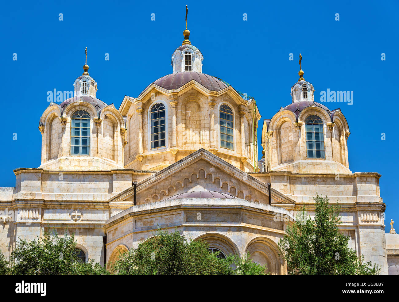 Russian compound jerusalem hi-res stock photography and images - Alamy