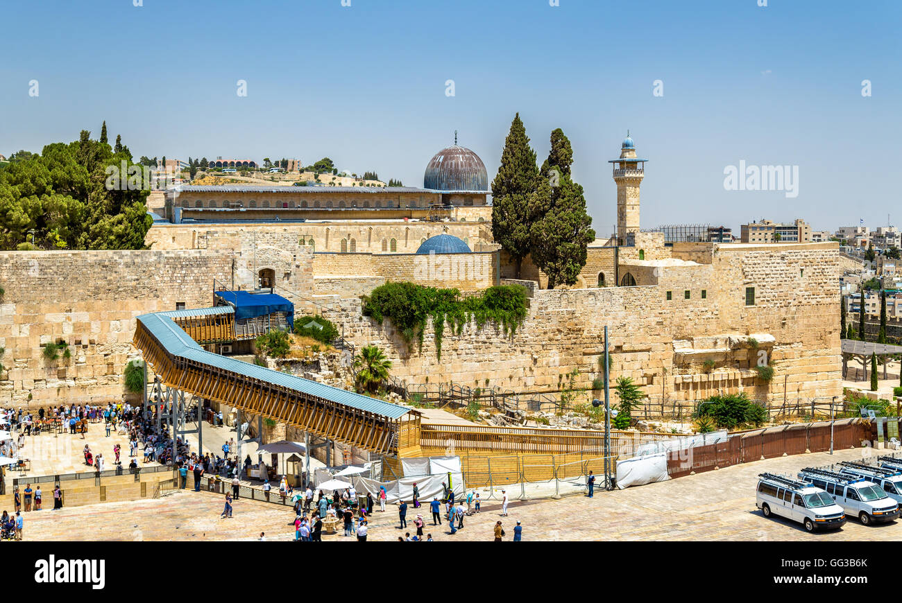 View of the Al-Aqsa Mosque in Jerusalem Stock Photo - Alamy