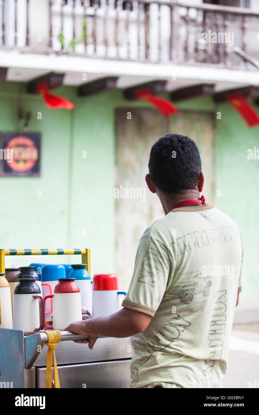 Coffee street vendor hi-res stock photography and images - Alamy