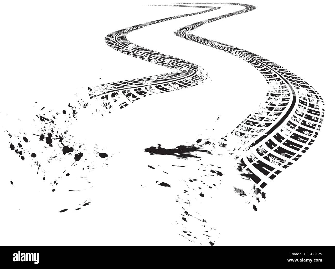 Slip marks Stock Vector Images - Alamy