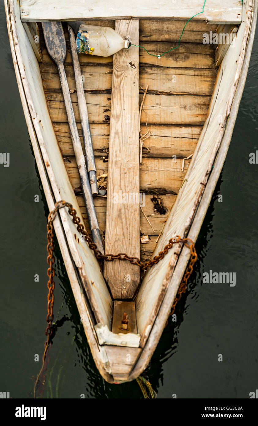 Rowboats in Maine Stock Photo - Alamy