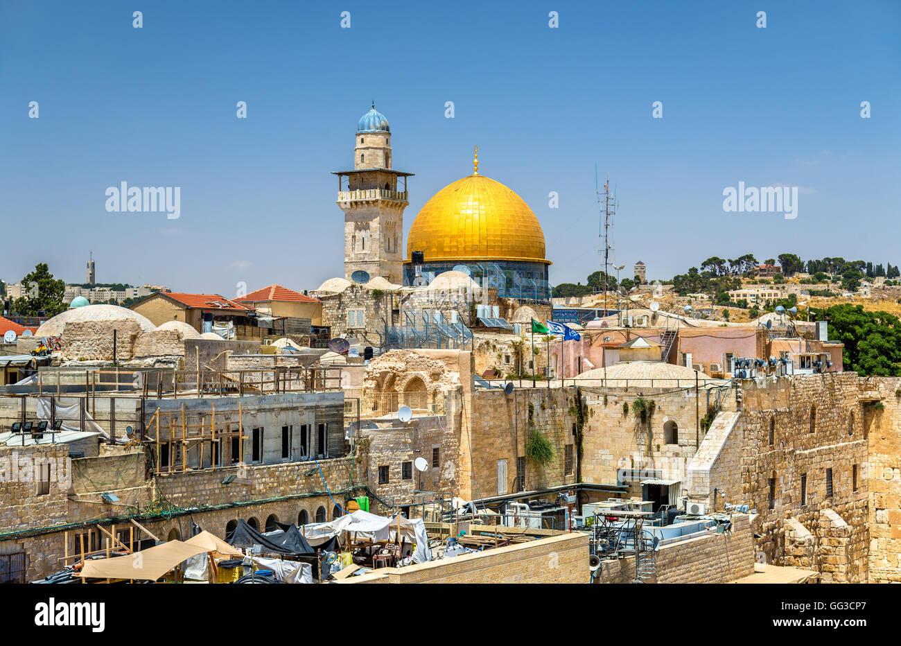 The Dome of the Rock in Jerusalem Stock Photo - Alamy