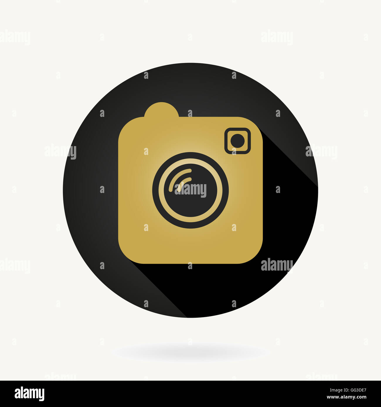 Camera icon black monochrome hi-res stock photography and images - Alamy