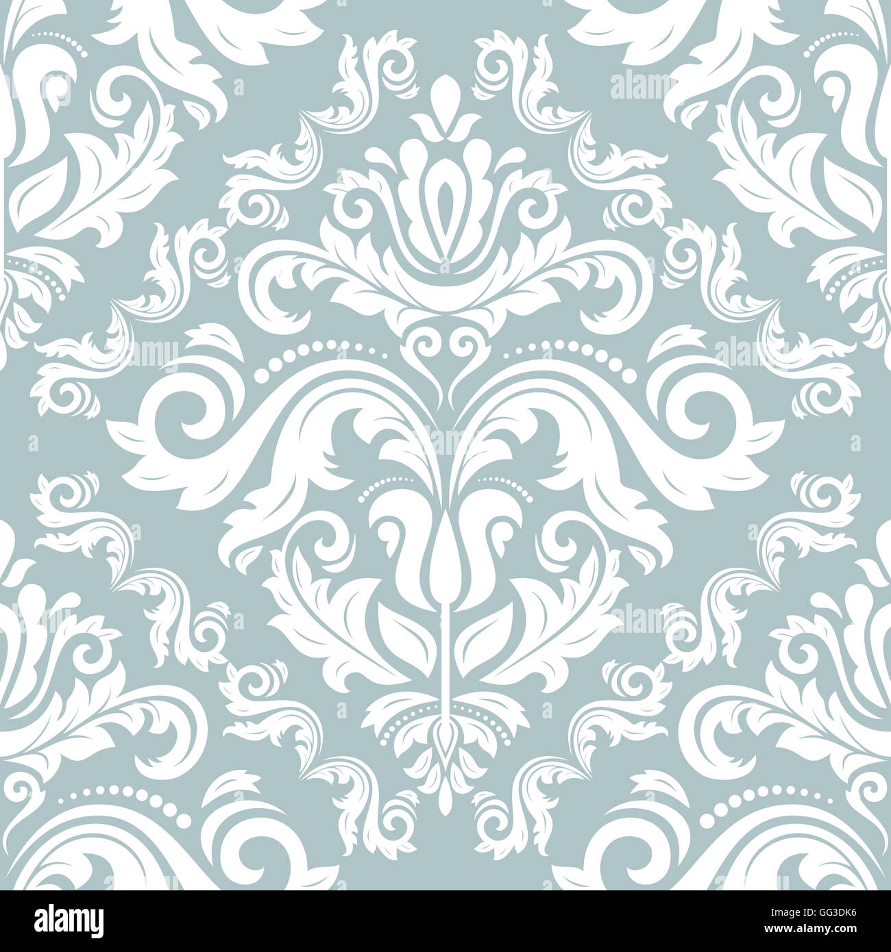 Seamless Wallpaper in the Style of Baroque Stock Photo - Alamy