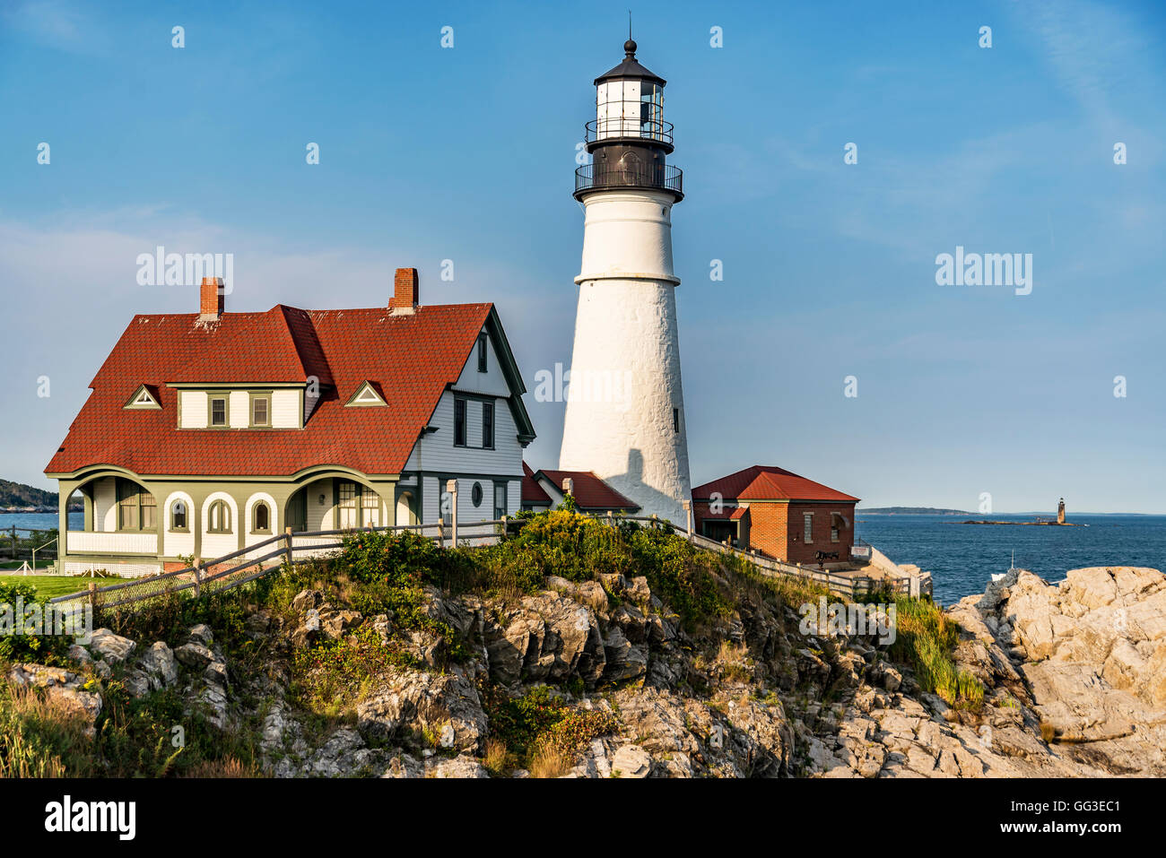 Portland Head Lighthouse Stock Photo - Alamy