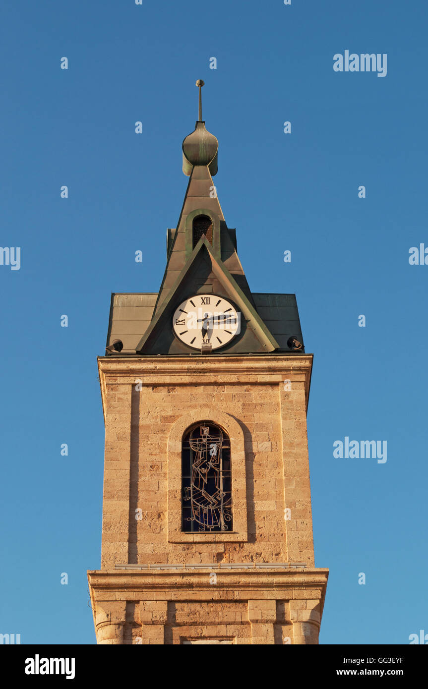 Israel: view of the Jaffa Clock Tower, one of seven clock towers built ...