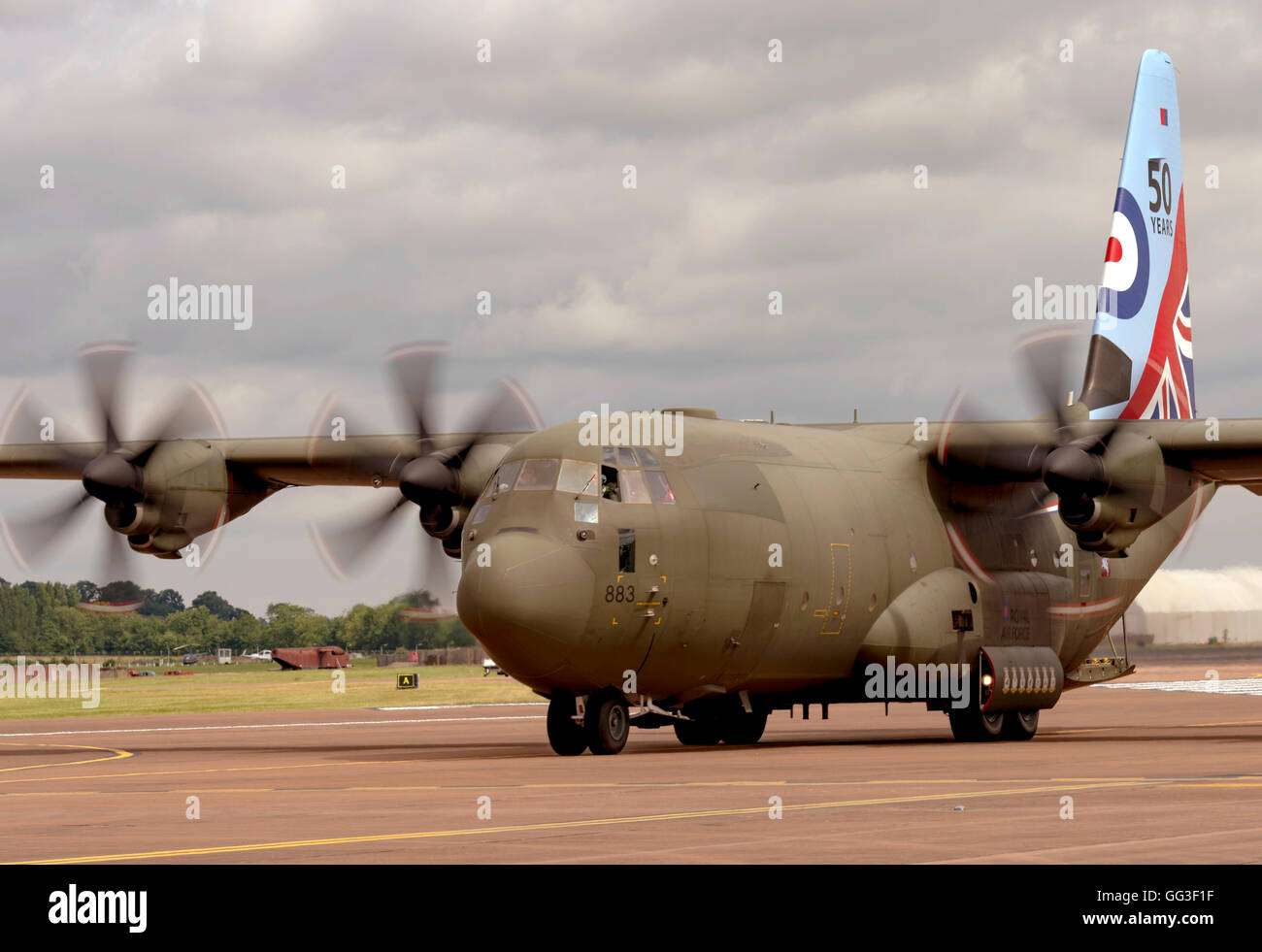 Hercules c130 royal air force hi-res stock photography and images - Alamy