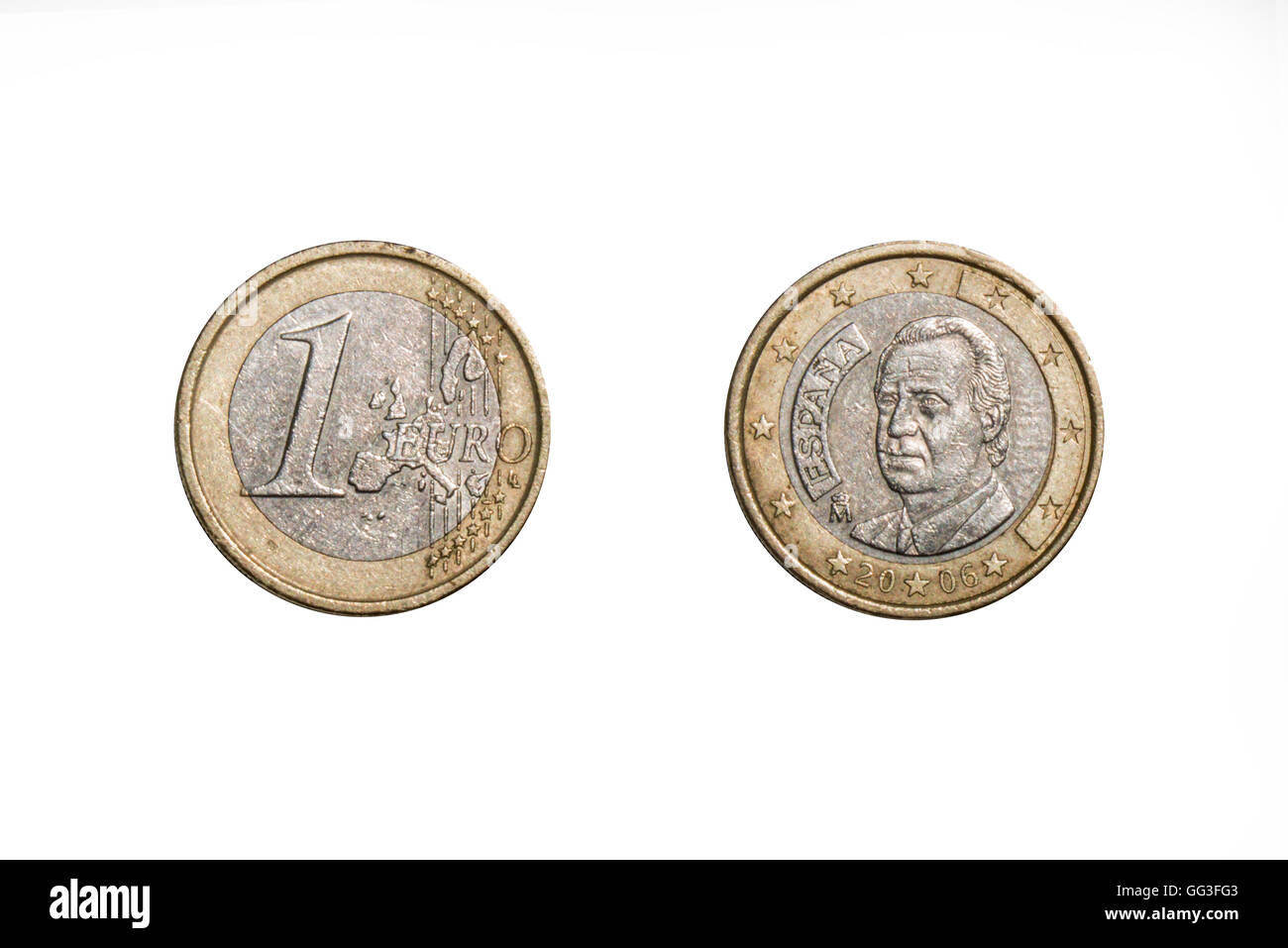 Euro coin front back hi-res stock photography and images - Alamy