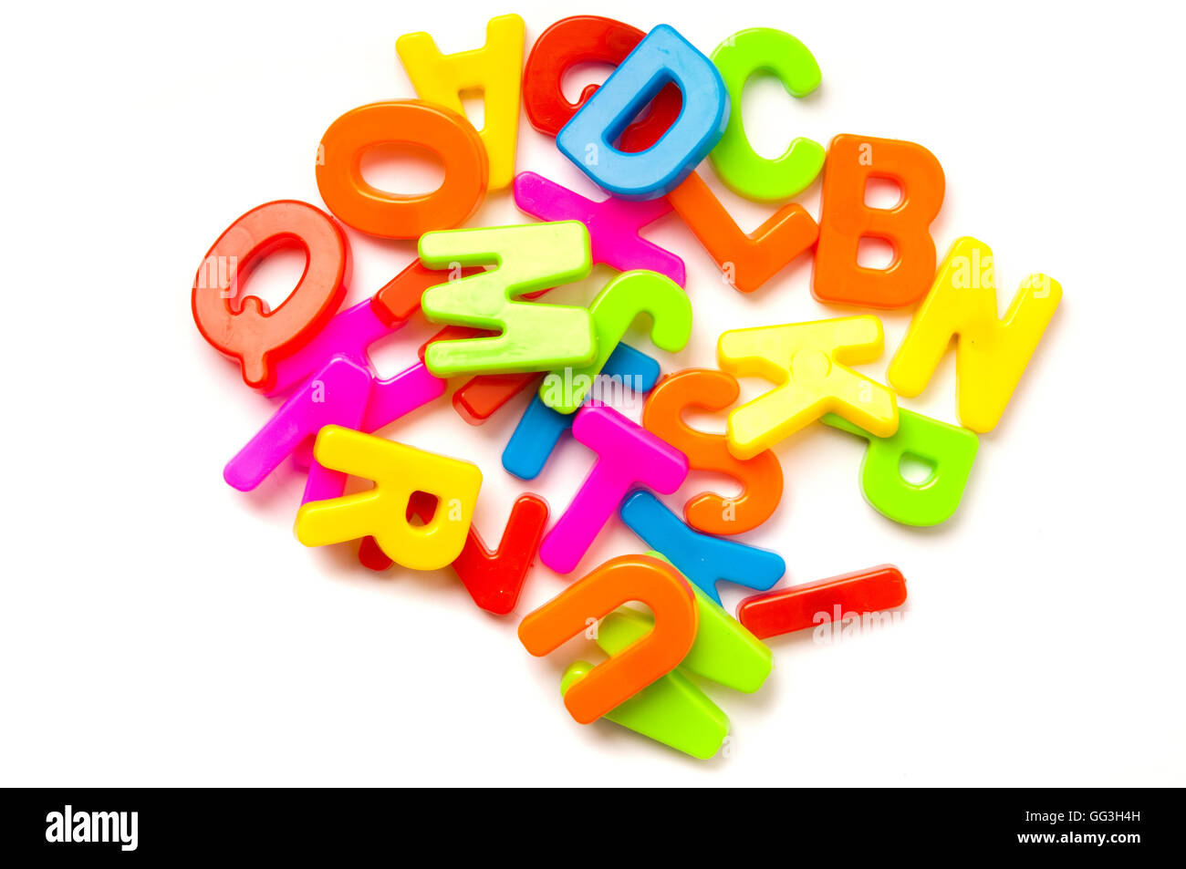 Plastic letters alphabet hi-res stock photography and images - Alamy