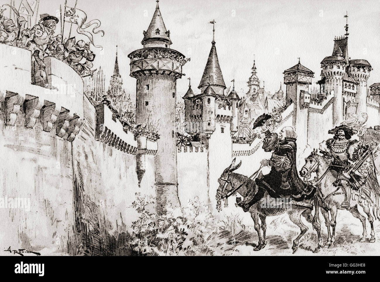 La Harangue Faite Par Ulric Gallet A Picrochole or the harangue ...