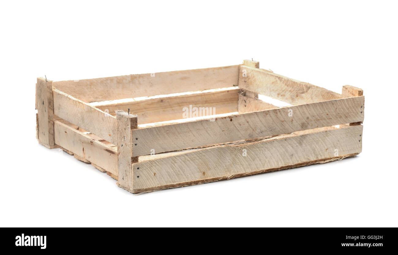 Empty fruit crate box hi-res stock photography and images - Alamy