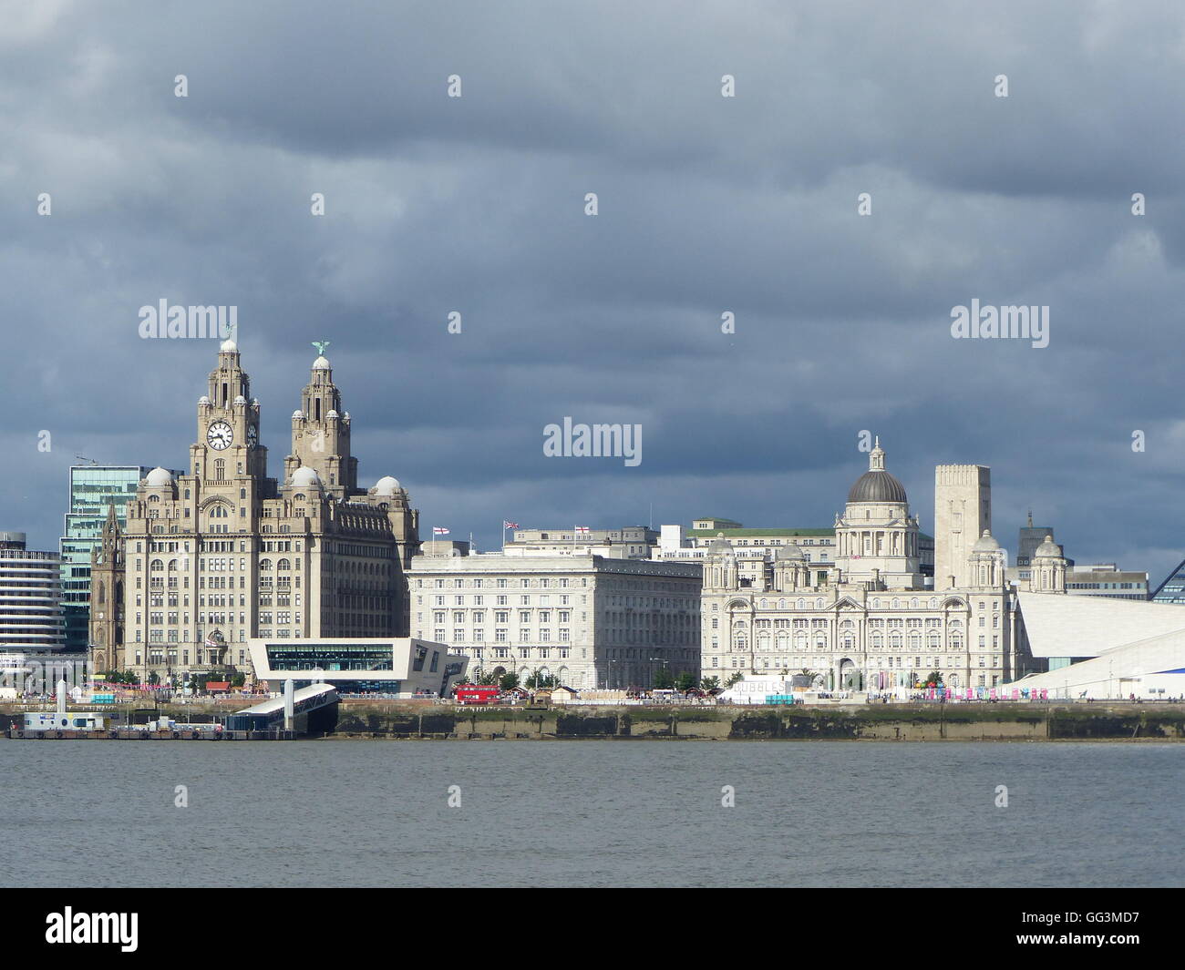 The Three Graces,Liverpool Waterfront Stock Photo - Alamy