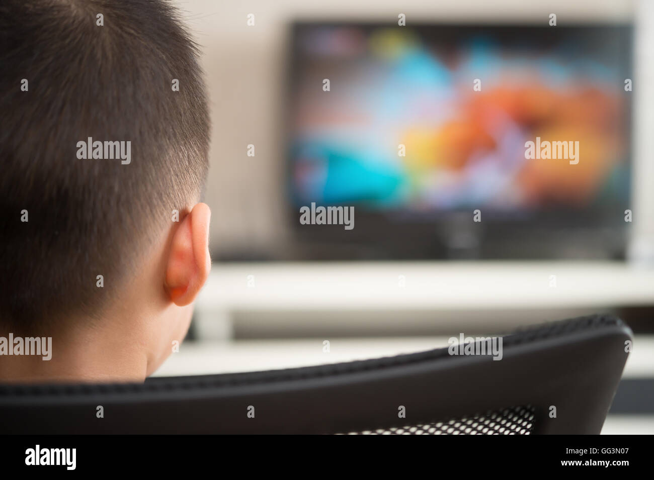 Kids Watching Too Much Tv Cartoon