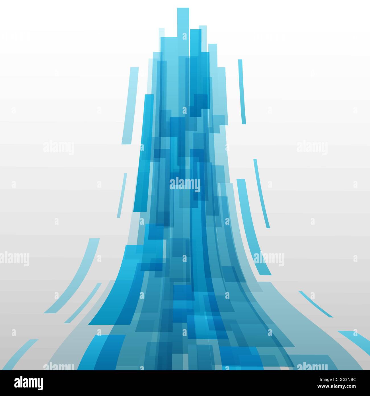 Abstract blue elements technology background, stock vector Stock Vector ...