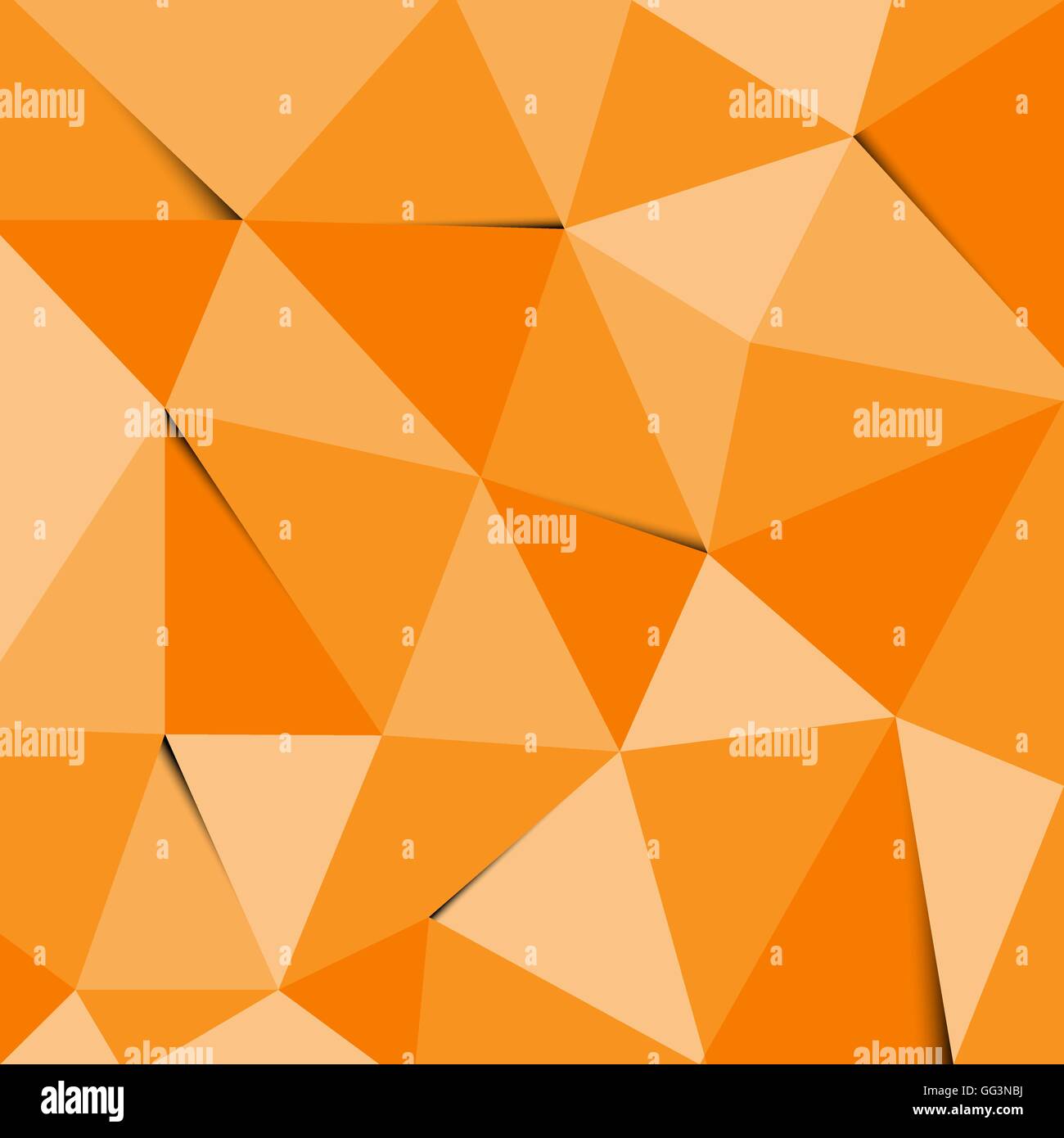 Orange polygon abstract triangle background, stock vector Stock Vector Image & Art - Alamy