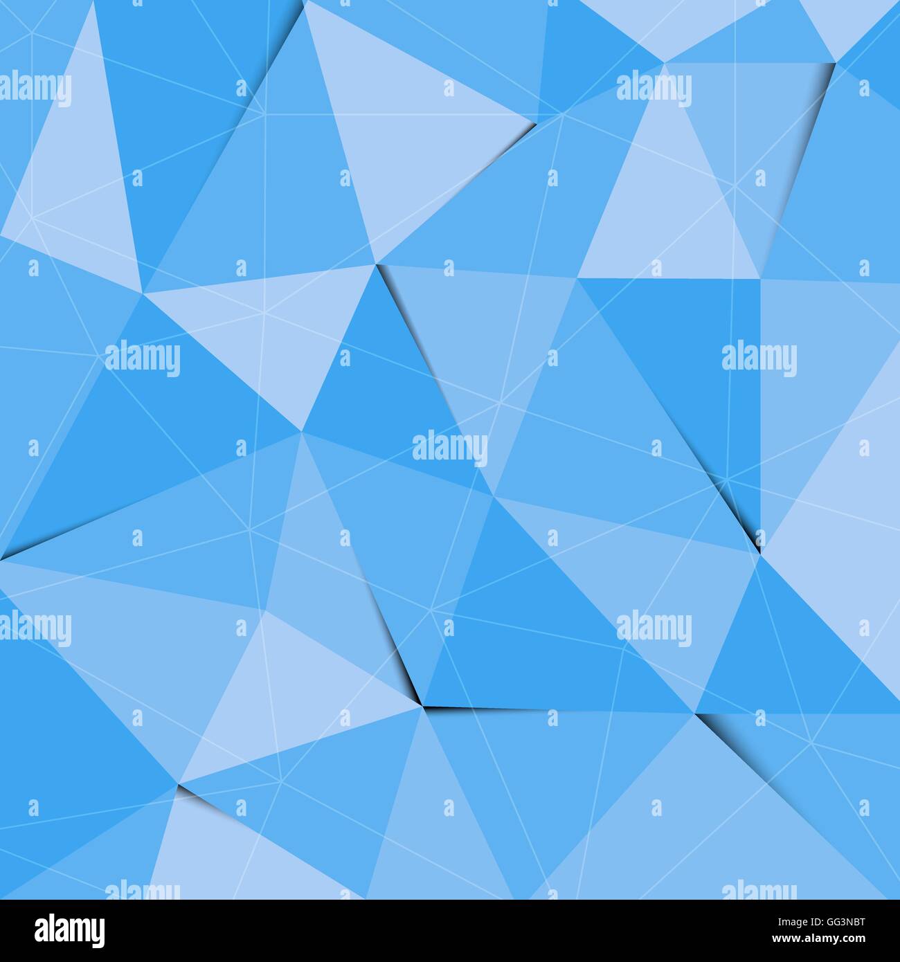 Blue polygon abstract triangle background, stock vector Stock Vector ...