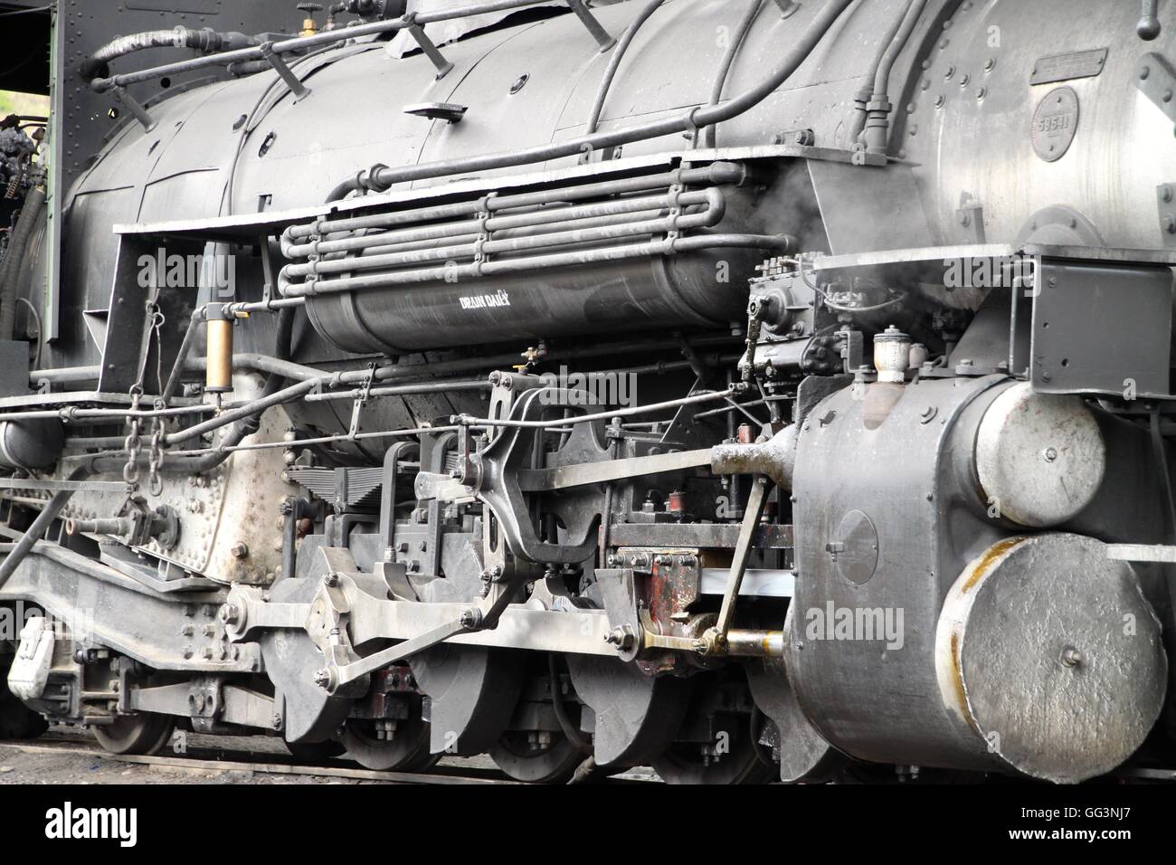American Steam Locomotive #482 D&SNG Stock Photo - Alamy