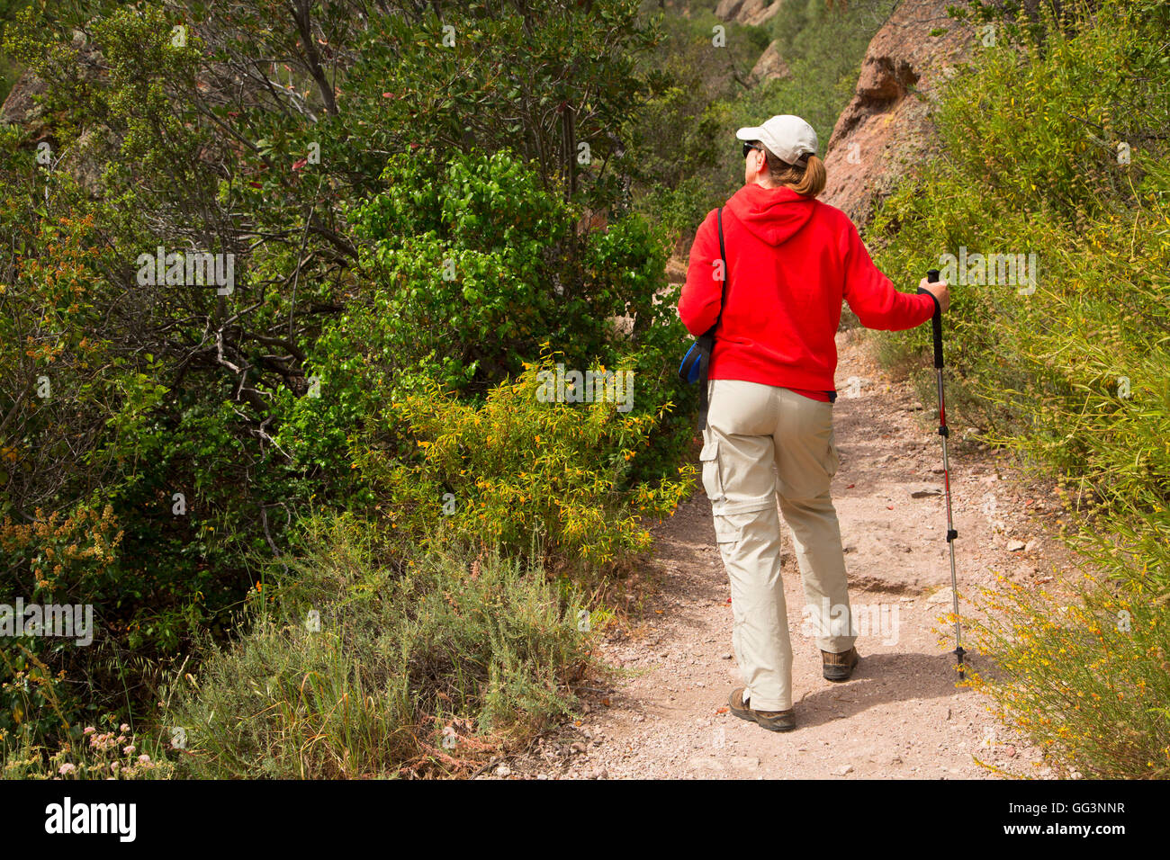 Condor Peak Trail, Pinnacles National Park, California Stock Photo - Alamy