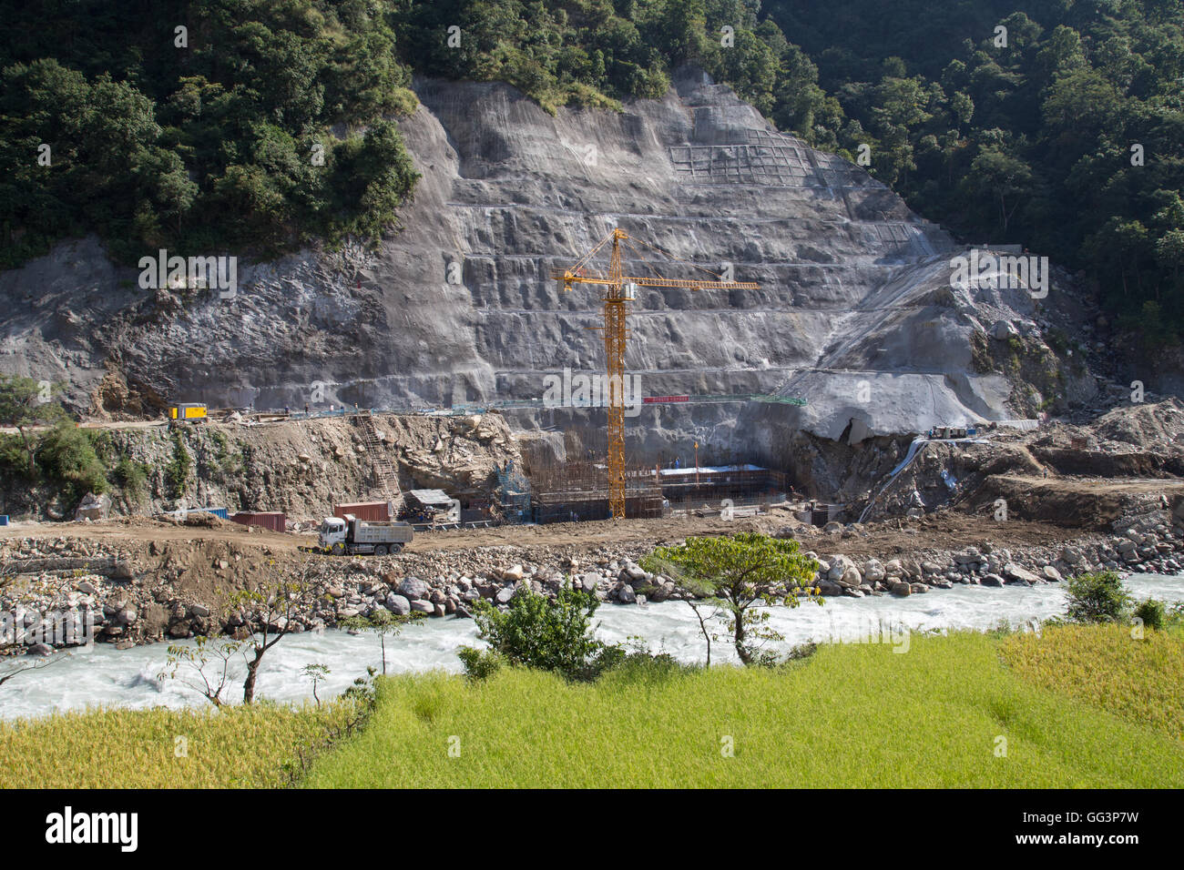 Hydropower project hi-res stock photography and images - Alamy