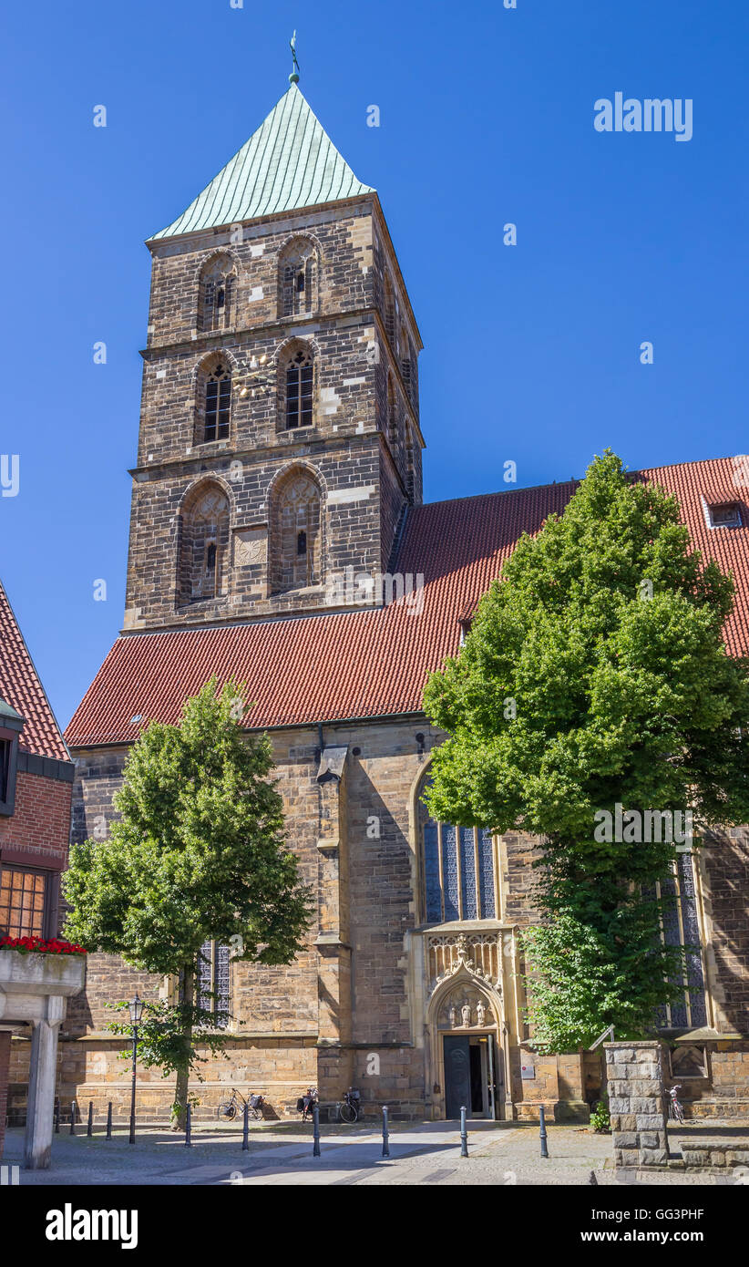 St. Dionysius church in the center of Rheine, Germany Stock Photo - Alamy