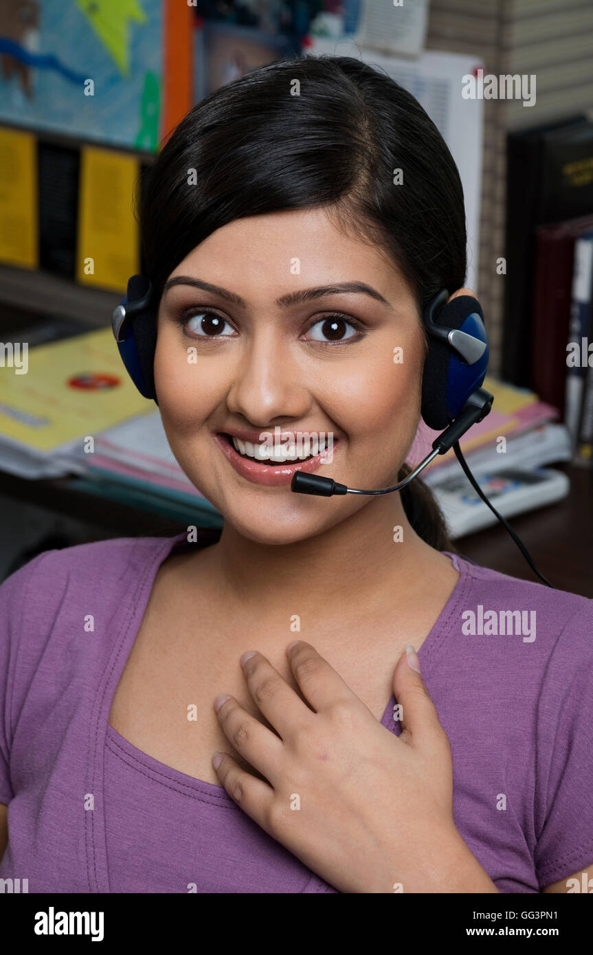Executive taking a call Stock Photo - Alamy