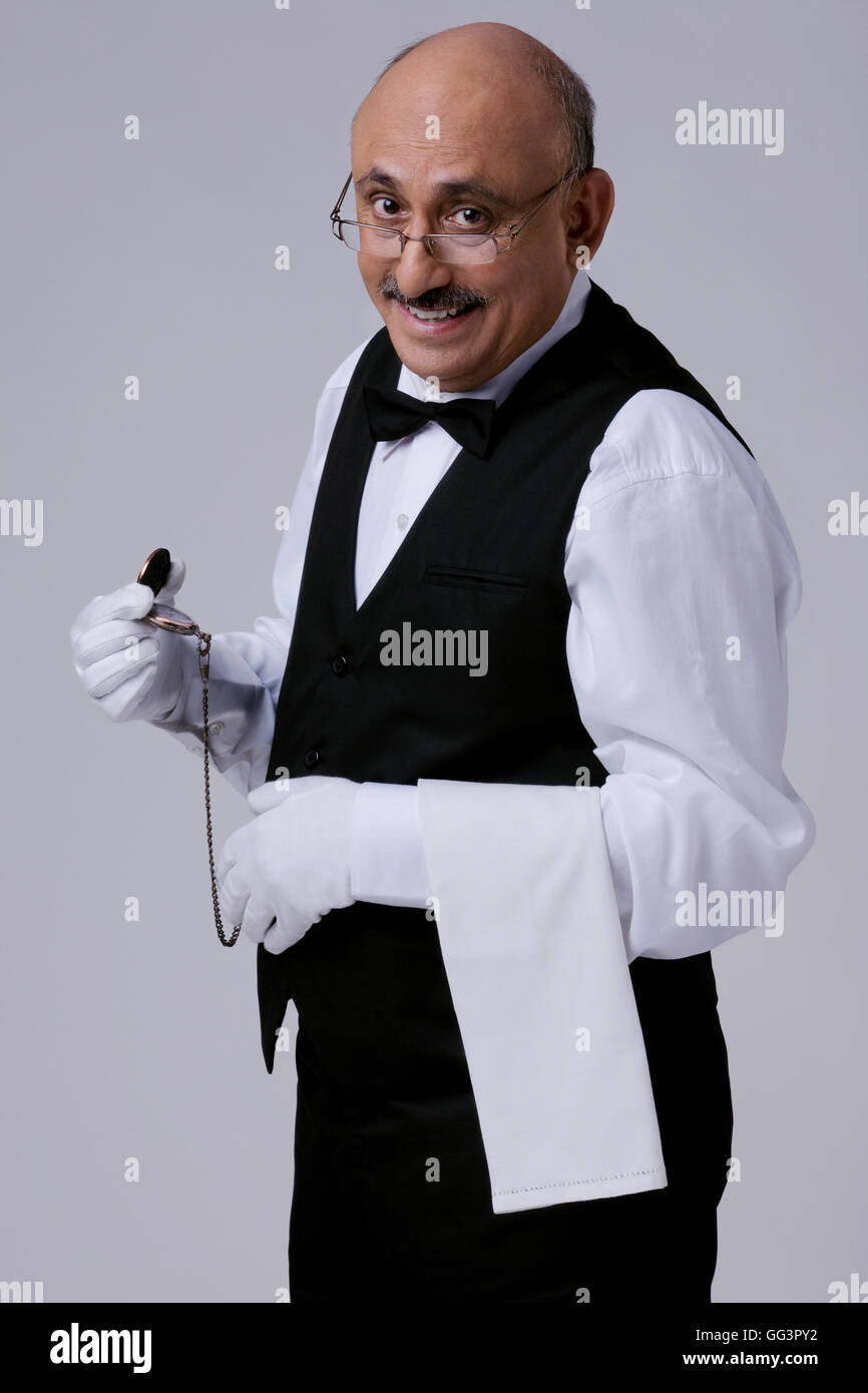 Butlers uniform hi-res stock photography and images - Alamy