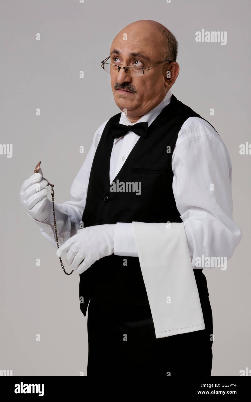 Butler uniform hi-res stock photography and images - Alamy