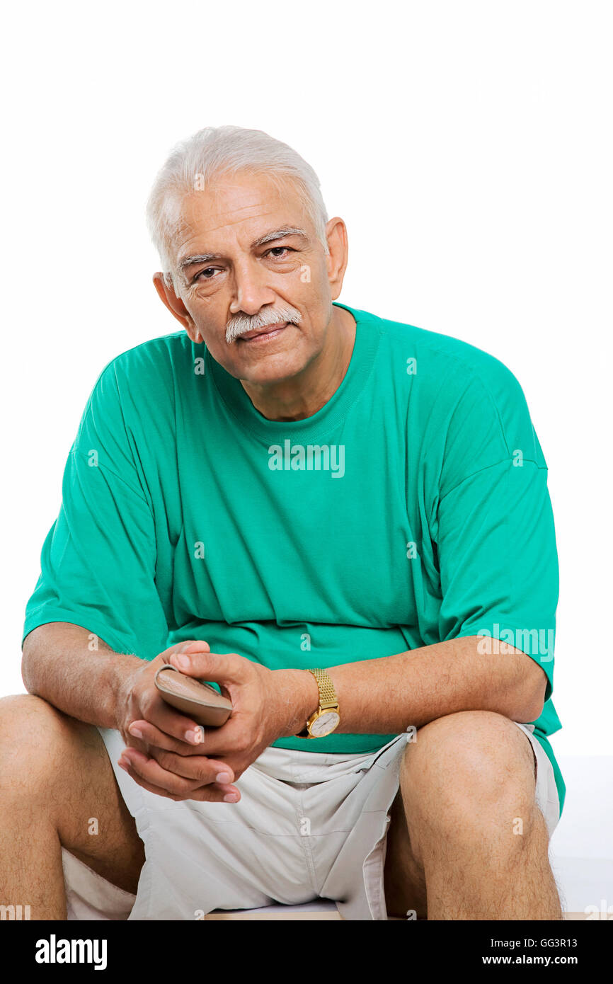 Portrait of an old man Stock Photo - Alamy