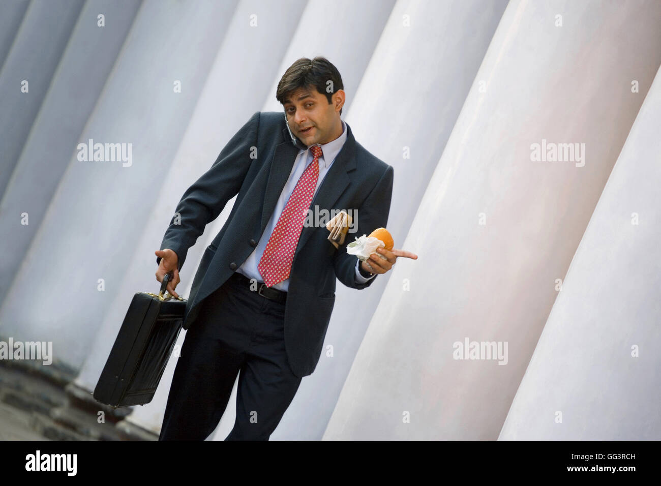 Man on the move Stock Photo - Alamy