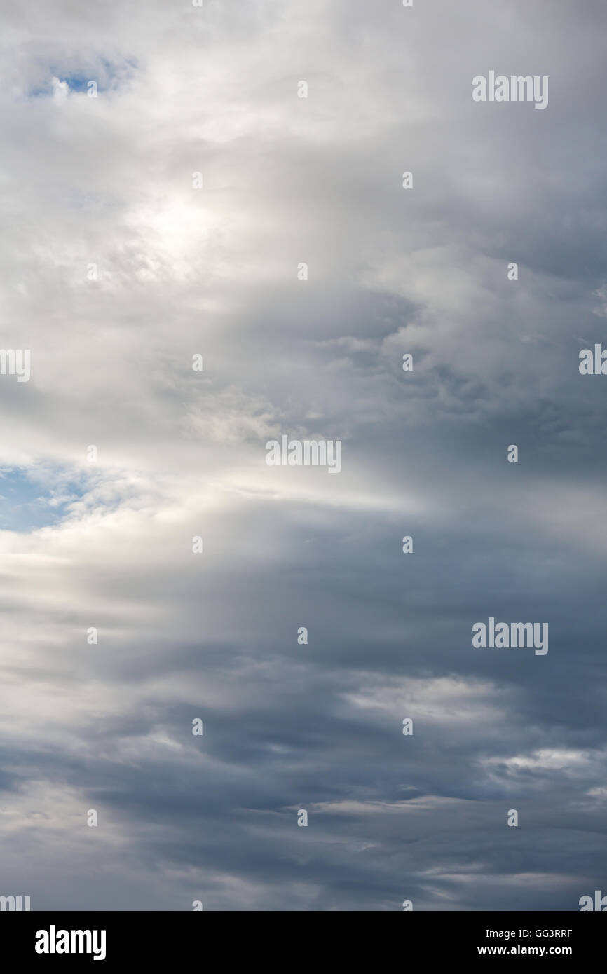 dark sky with overcast clouds before heavy rain Stock Photo - Alamy