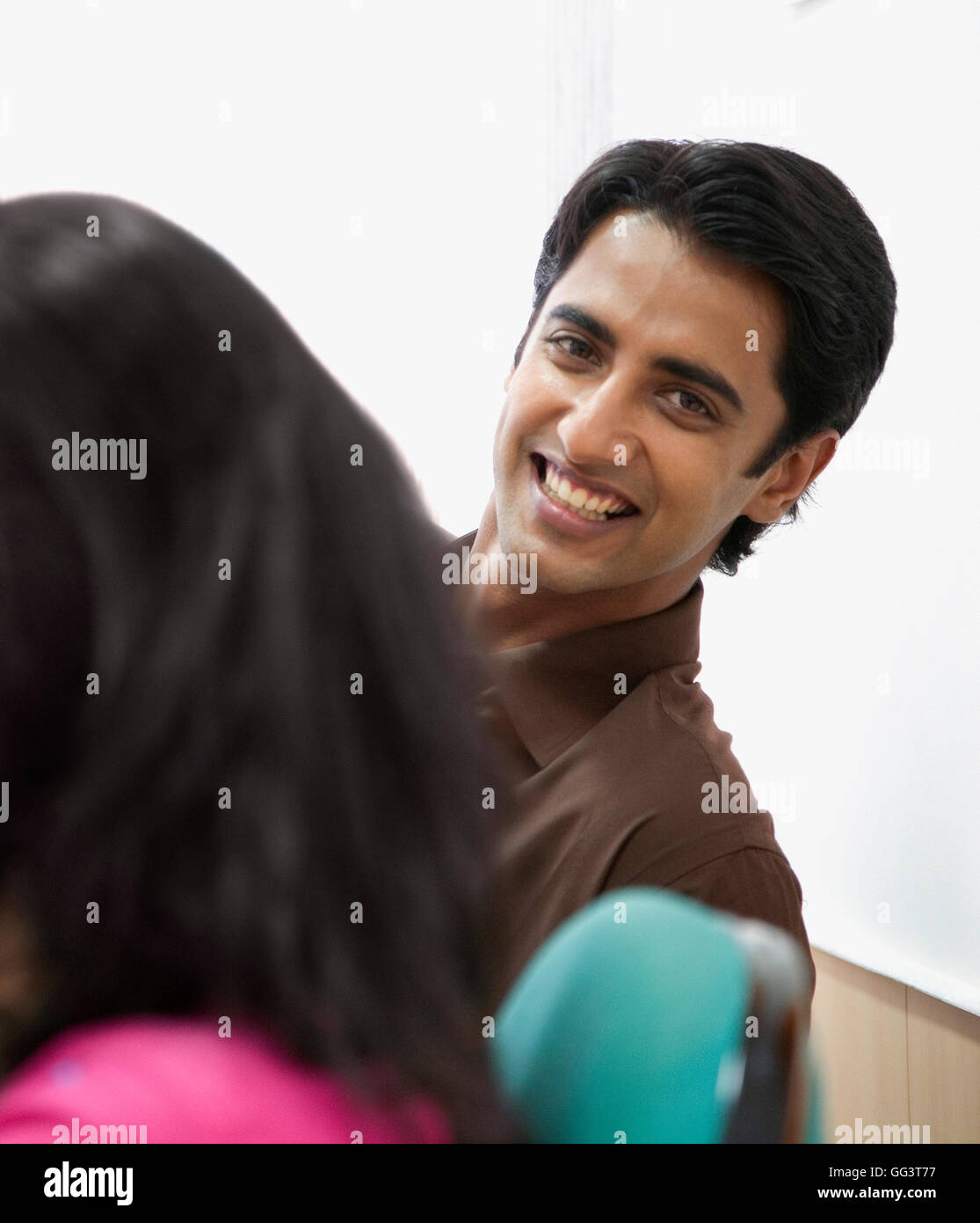 Portrait of executive Stock Photo - Alamy