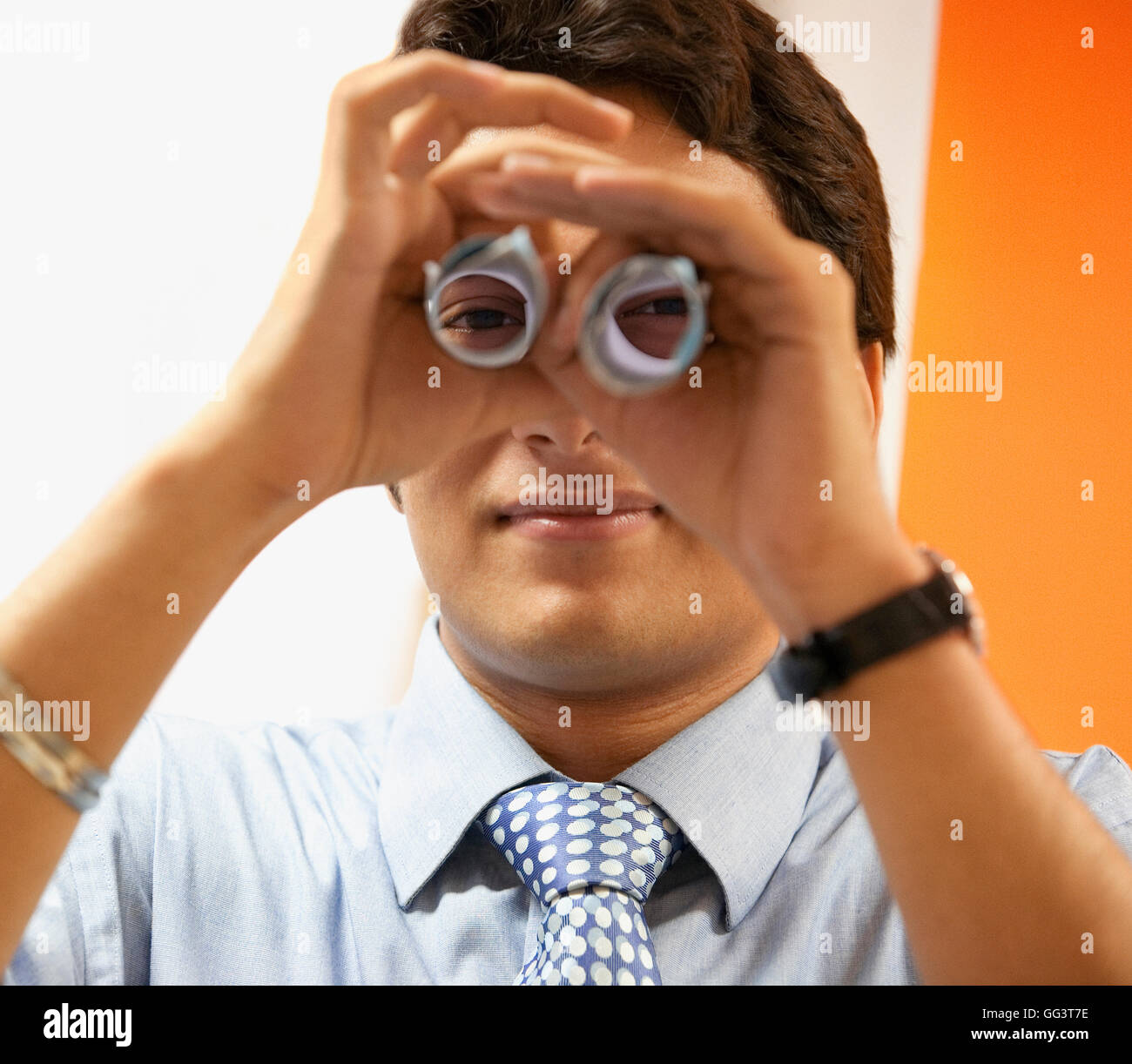 Fooling around in the office Stock Photo - Alamy