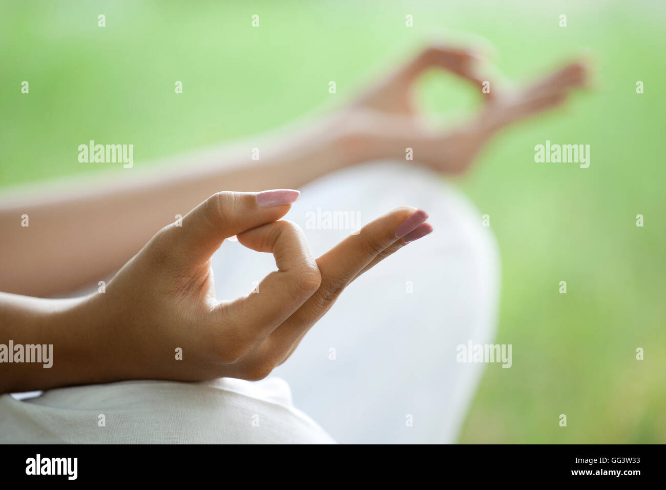 Hand gesture mudra hi-res stock photography and images - Alamy