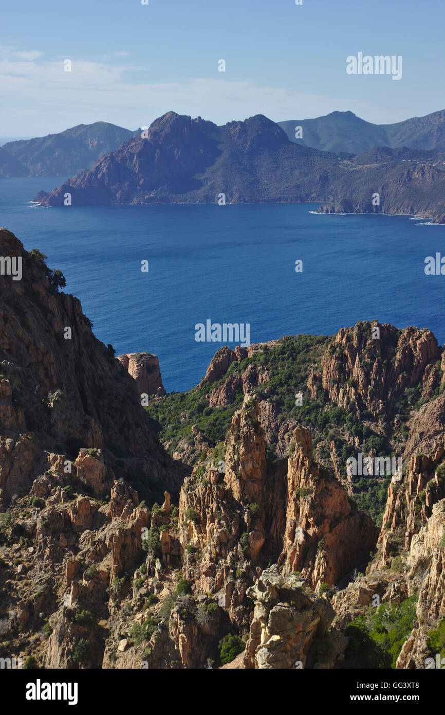 Calanche (Calanches de Piana), France, Corsica Stock Photo - Alamy
