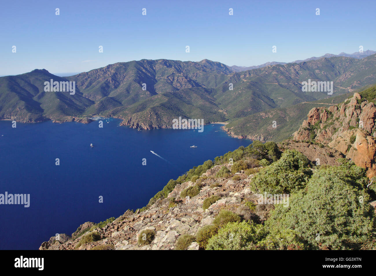 Girolata corsica hi-res stock photography and images - Alamy