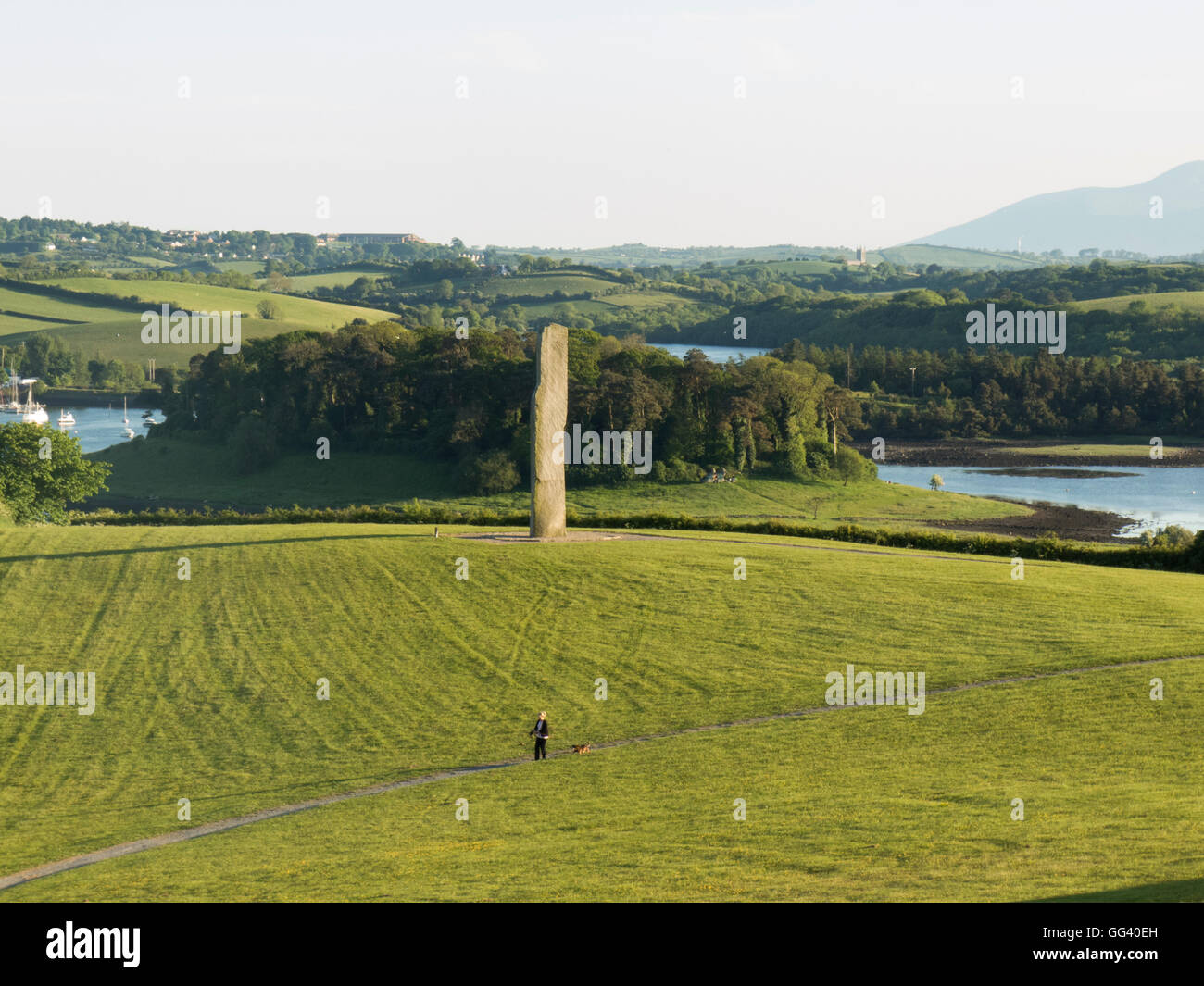 Strangford Stone Strangford Lough County Down Northern Ireland Stock ...
