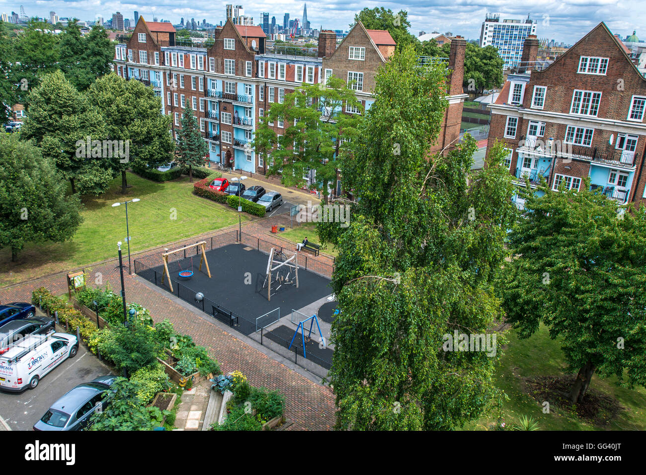 Edmundsbury Court Estate (formerly Ferndale Court) a council estate in ...